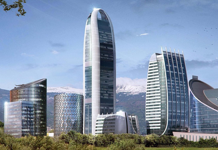 5 впечатляващи факта за небостъргача SKY FORT в София